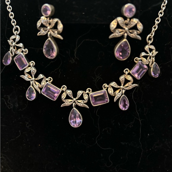 Nicky Butler | Jewelry | Nicky Butler Sterling Silver And Amethyst Bow ...